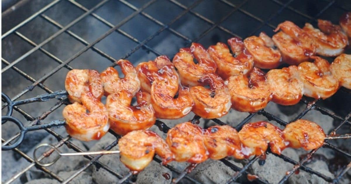 Easy Grilled BBQ Shrimp - Craft Create Cook
