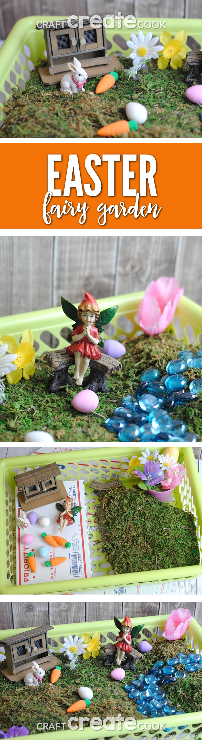 Easter Fairy Garden - Craft Create Cook