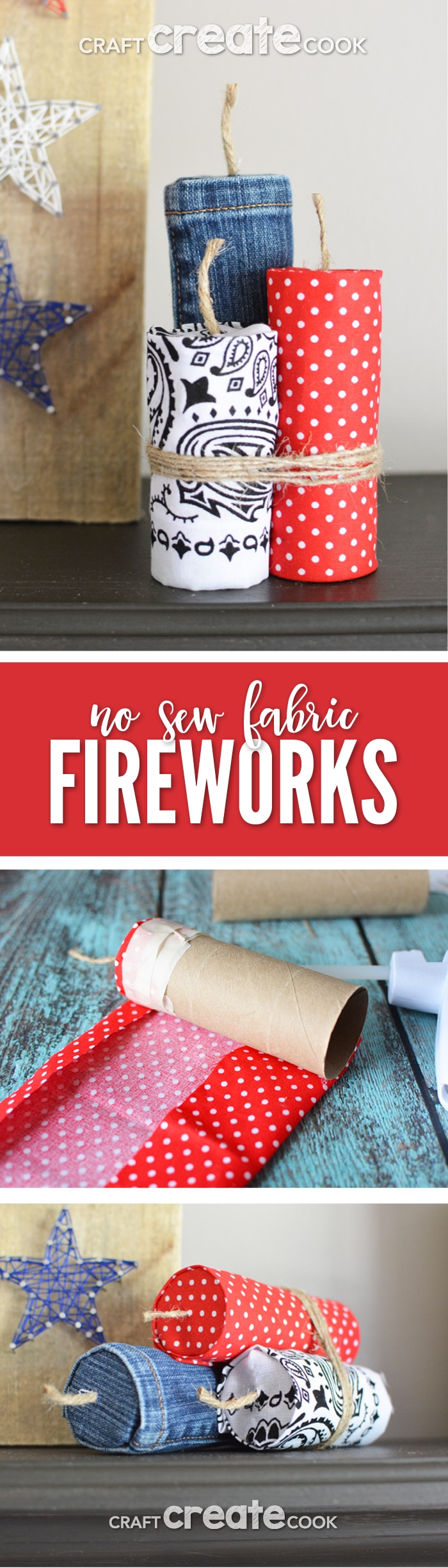 Make Your Own Fabric Firework Craft - Craft Create Cook Make Your Own Fabric Firework Craft - Craft Create Cook