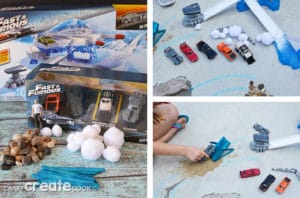 Make a DIY Racetrack for Toy Cars - Craft Create Cook