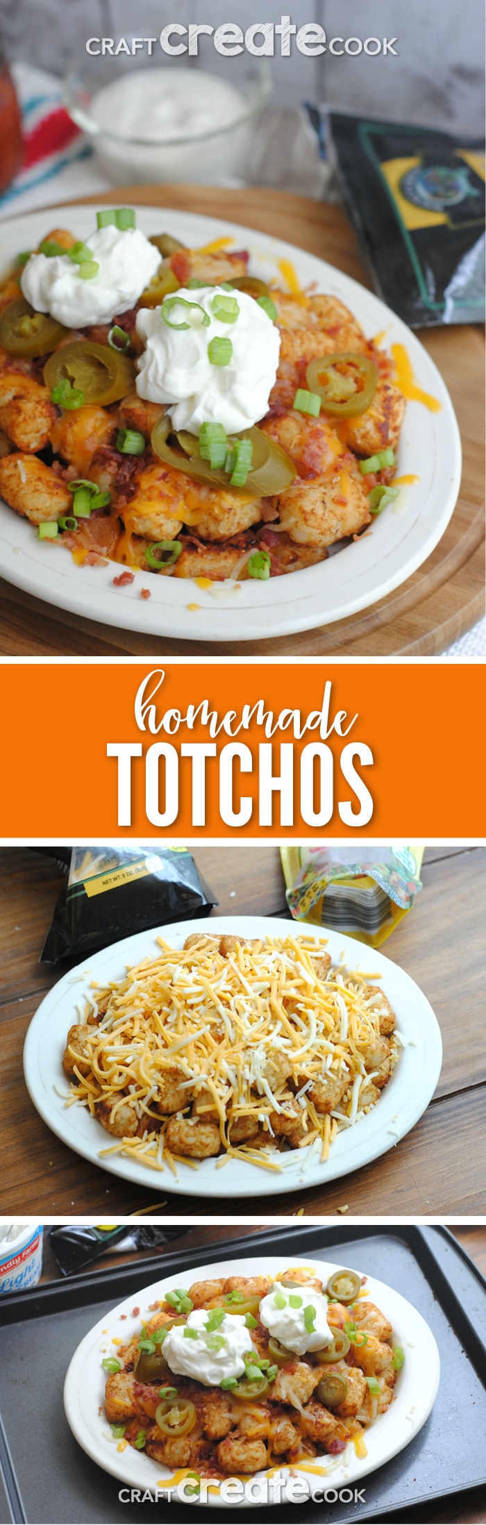 Homemade Totchos - Craft Create Cook