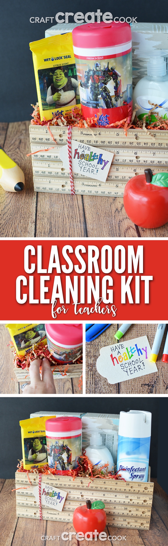 Classroom Cleaning Kit for Teachers - Craft Create Cook