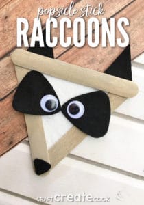 Raccoon Craft for Kids - Craft Create Cook