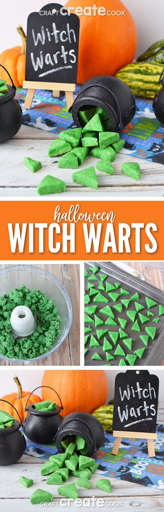 Halloween Witch Warts Recipe - Craft Create Cook