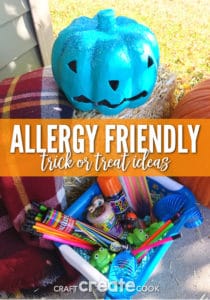 Allergy Friendly Trick-Or-Treat Ideas - Craft Create Cook