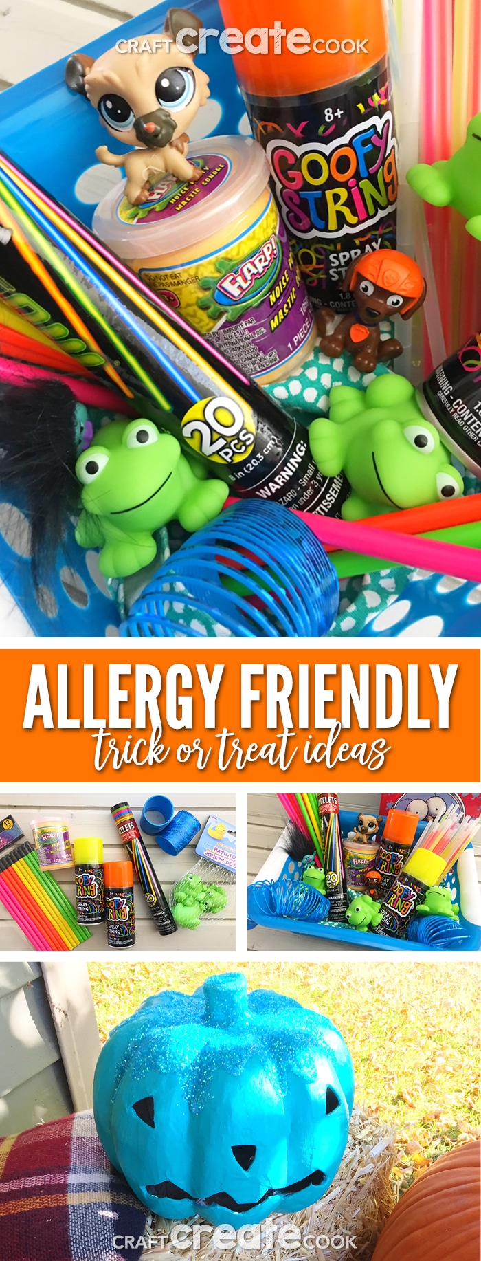 Allergy Friendly Trick-Or-Treat Ideas - Craft Create Cook