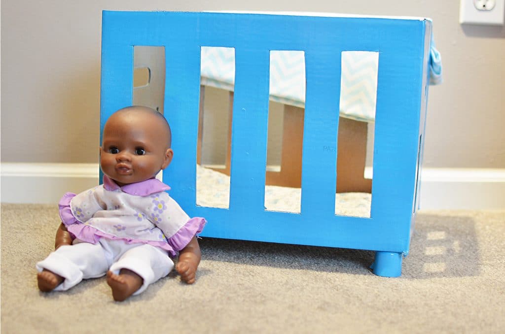 How To Make A DIY Baby Doll Crib Craft Create Cook
