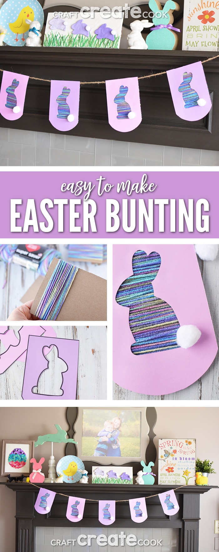 Easter Bunny Bunting to Make - Craft Create Cook