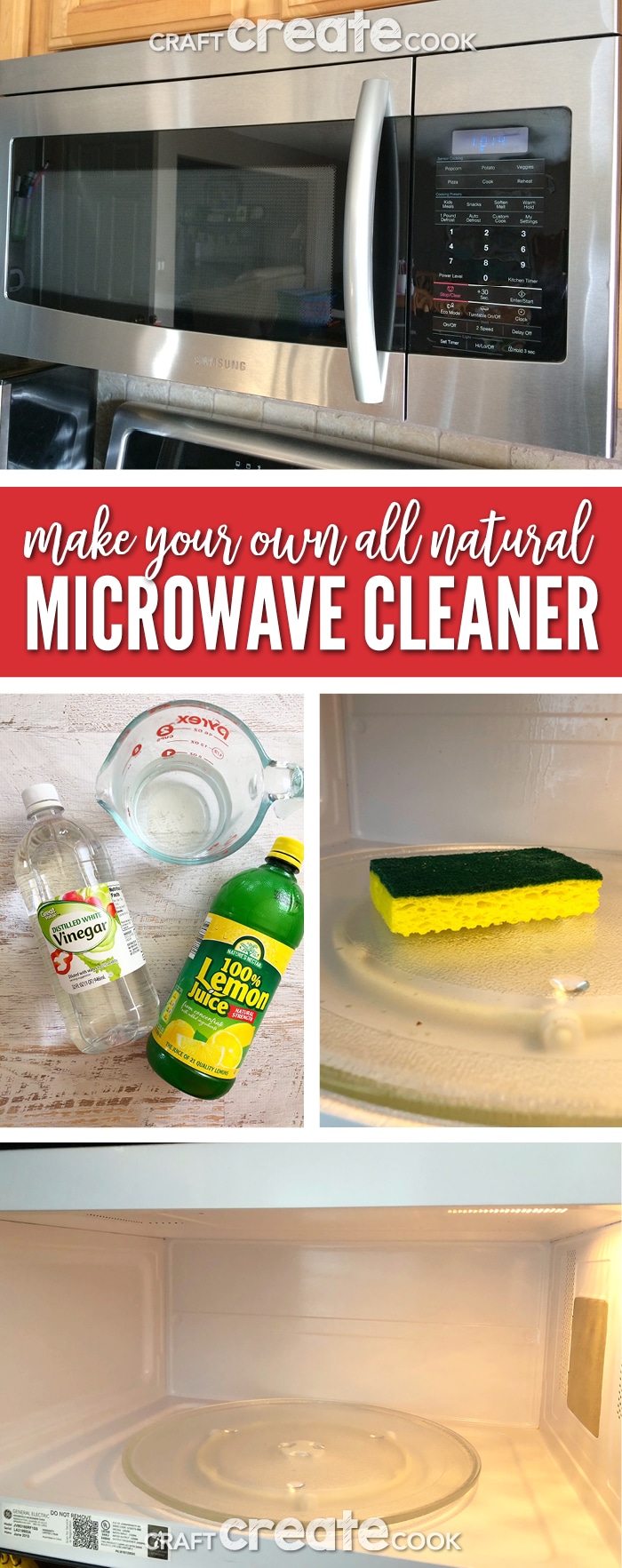 All Natural Microwave Cleaner - Craft Create Cook
