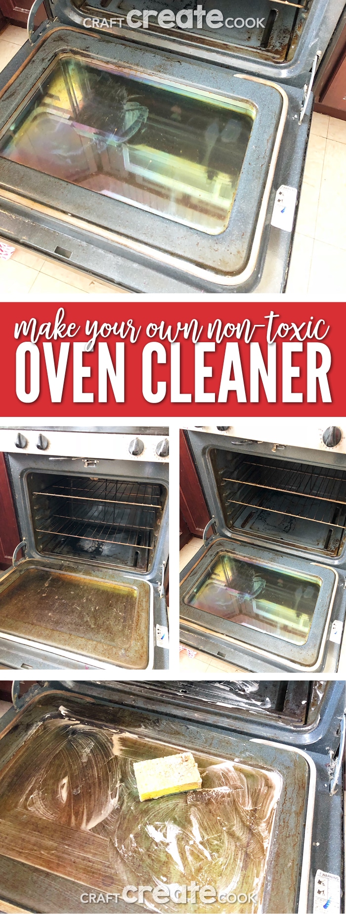 DIY Oven Cleaner - Craft Create Cook