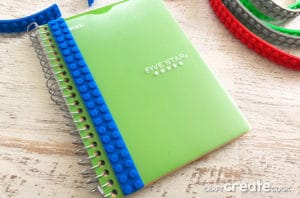 DIY Lego Journal Craft - Craft Create Cook