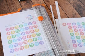 DIY Reading Corner with Reading Log Printable - Craft Create Cook