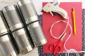 Easy Tin Can Ball Toss Game - Craft Create Cook