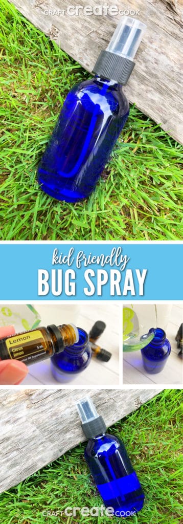 Kid-Friendly Bug Spray for Ages 3+ - Craft Create Cook