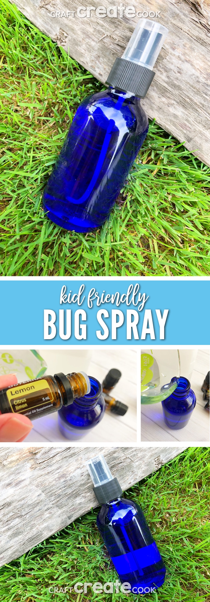 Kid-Friendly Bug Spray for Ages 3+ - Craft Create Cook