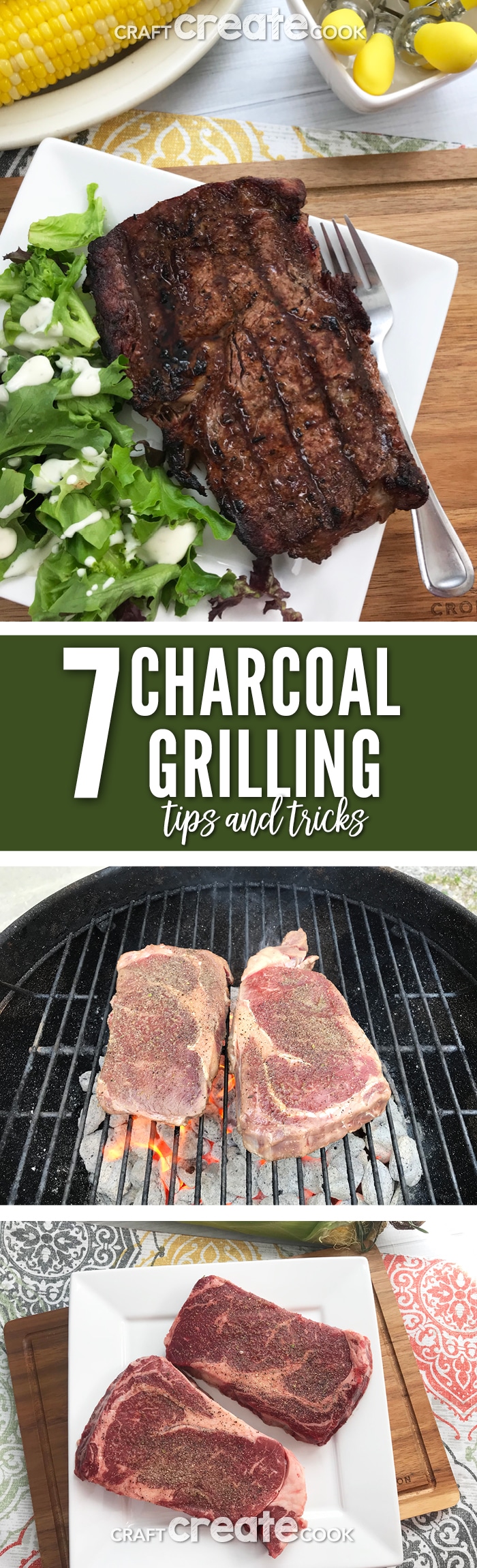 7 Charcoal Grilling Tips & Tricks - Craft Create Cook