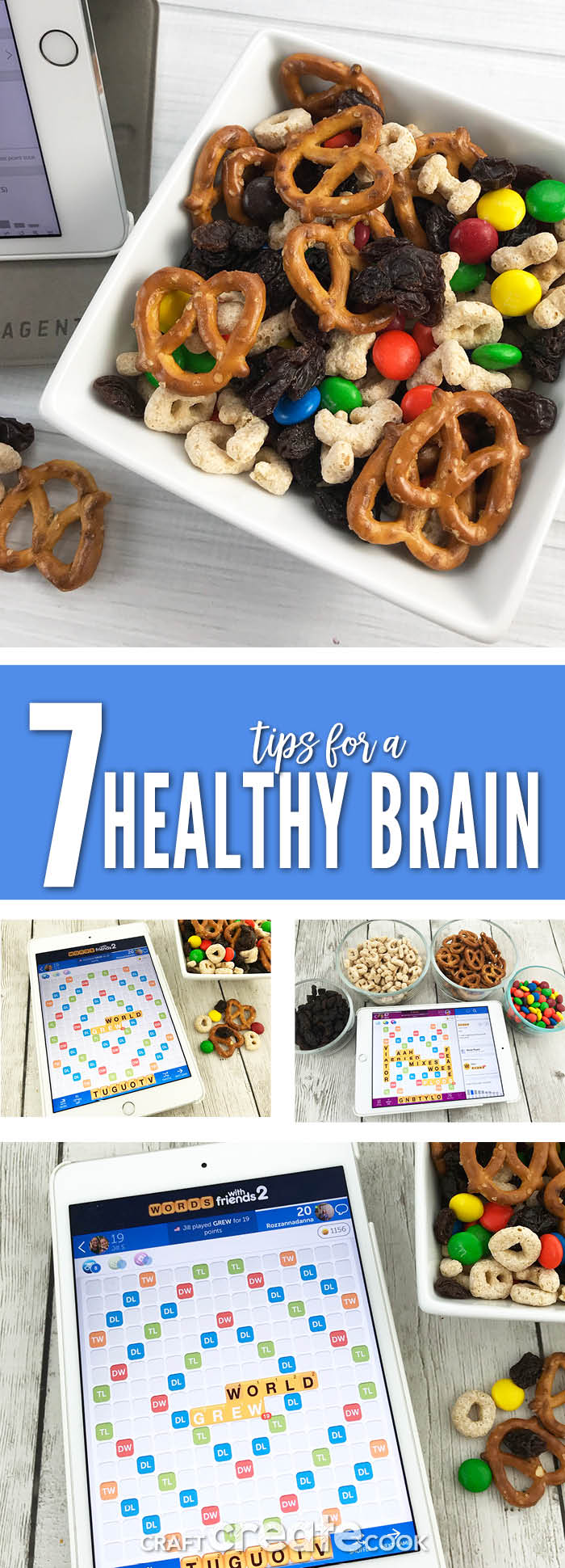 7 Tips for A Healthier Brain - Craft Create Cook