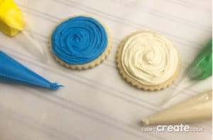Michigan VS. Michigan State Cookies - Craft Create Cook