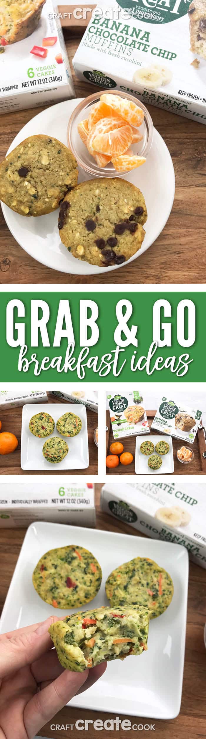 5 Easy Grab & Go Breakfast Ideas - Craft Create Cook