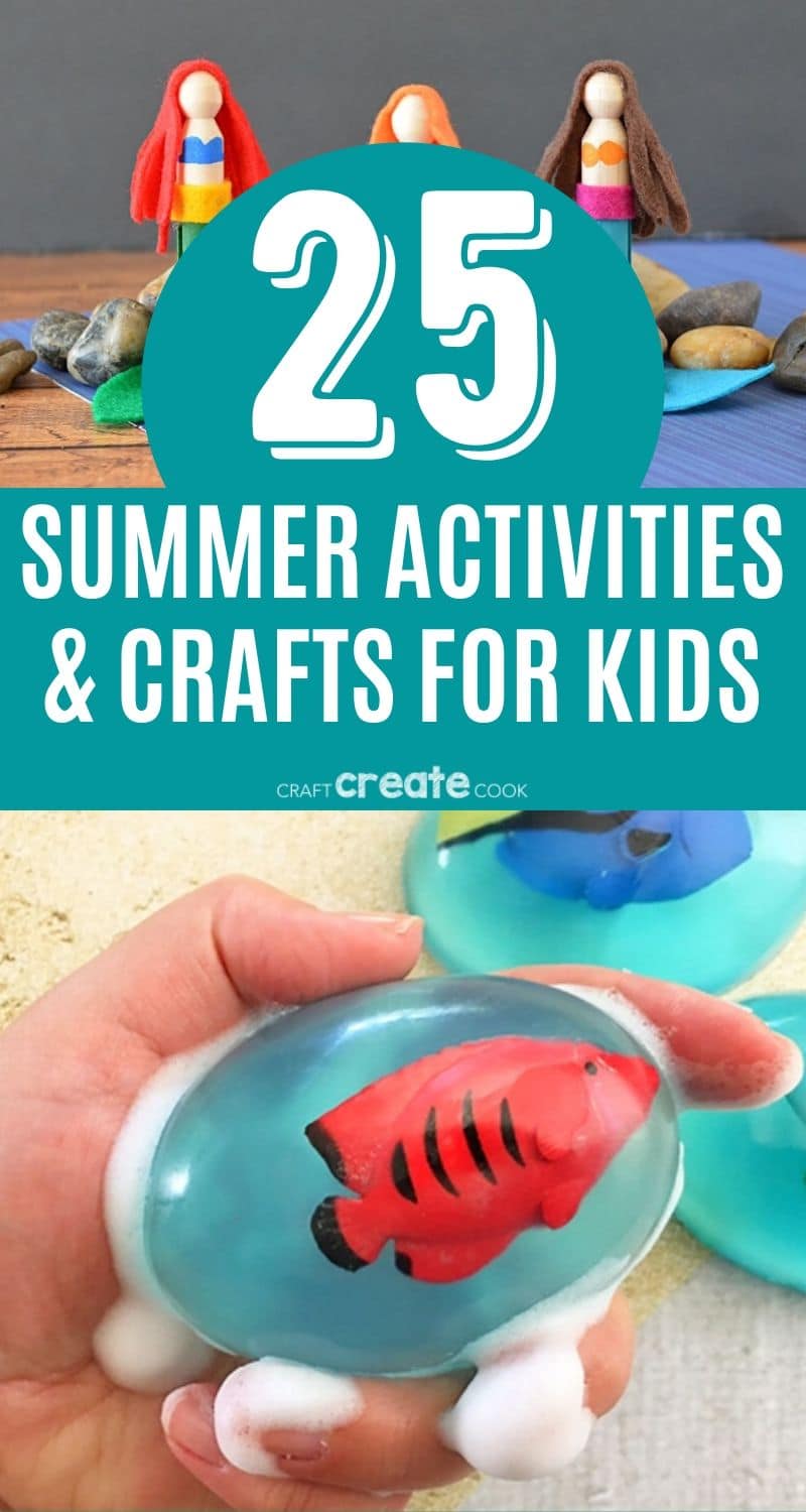 35 Great Summer Crafts for Kids - Craft Create Cook