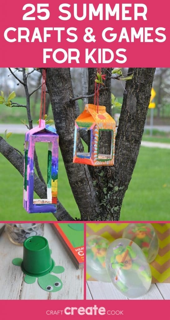 35 Great Summer Crafts for Kids - Craft Create Cook