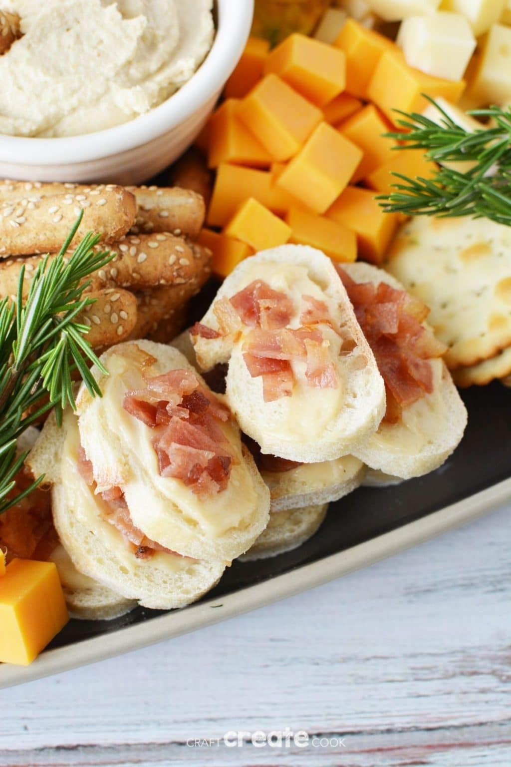 Simple Savory Fall Grazing Board {Charcuterie Board} - Craft Create Cook